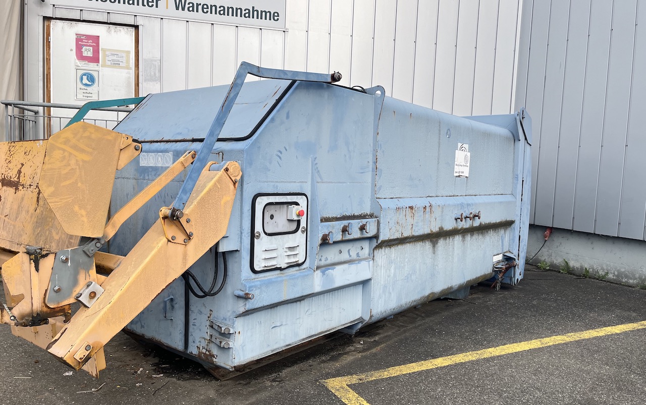 Occasion Presscontainer Kiggen - TOEL Recycling AG