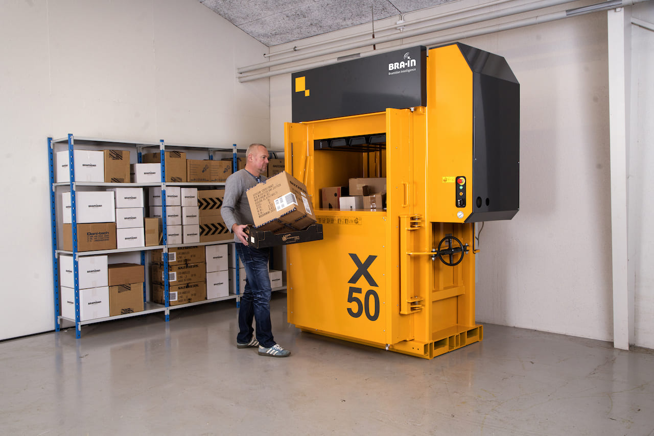 Ballenpresse Bramidan X50 jetzt gratis testen - TOEL Recycling